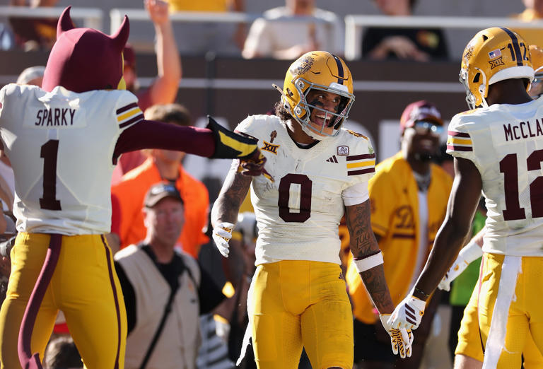 WR Jordyn Tyson ruled out for Arizona State football game against West ...