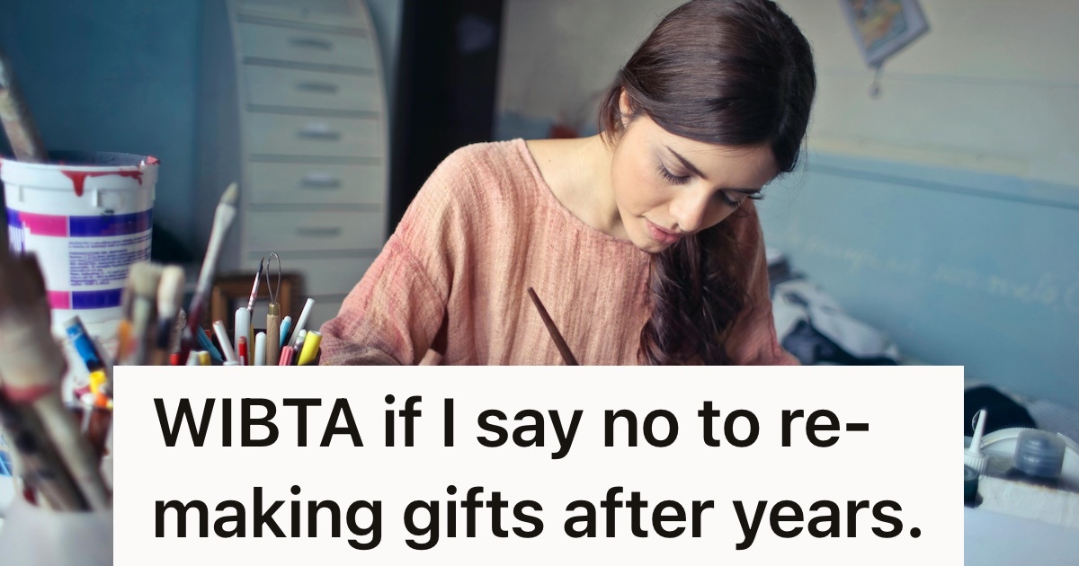 Father Requests Daughter Remake Handmade Paintings So They All Match ...