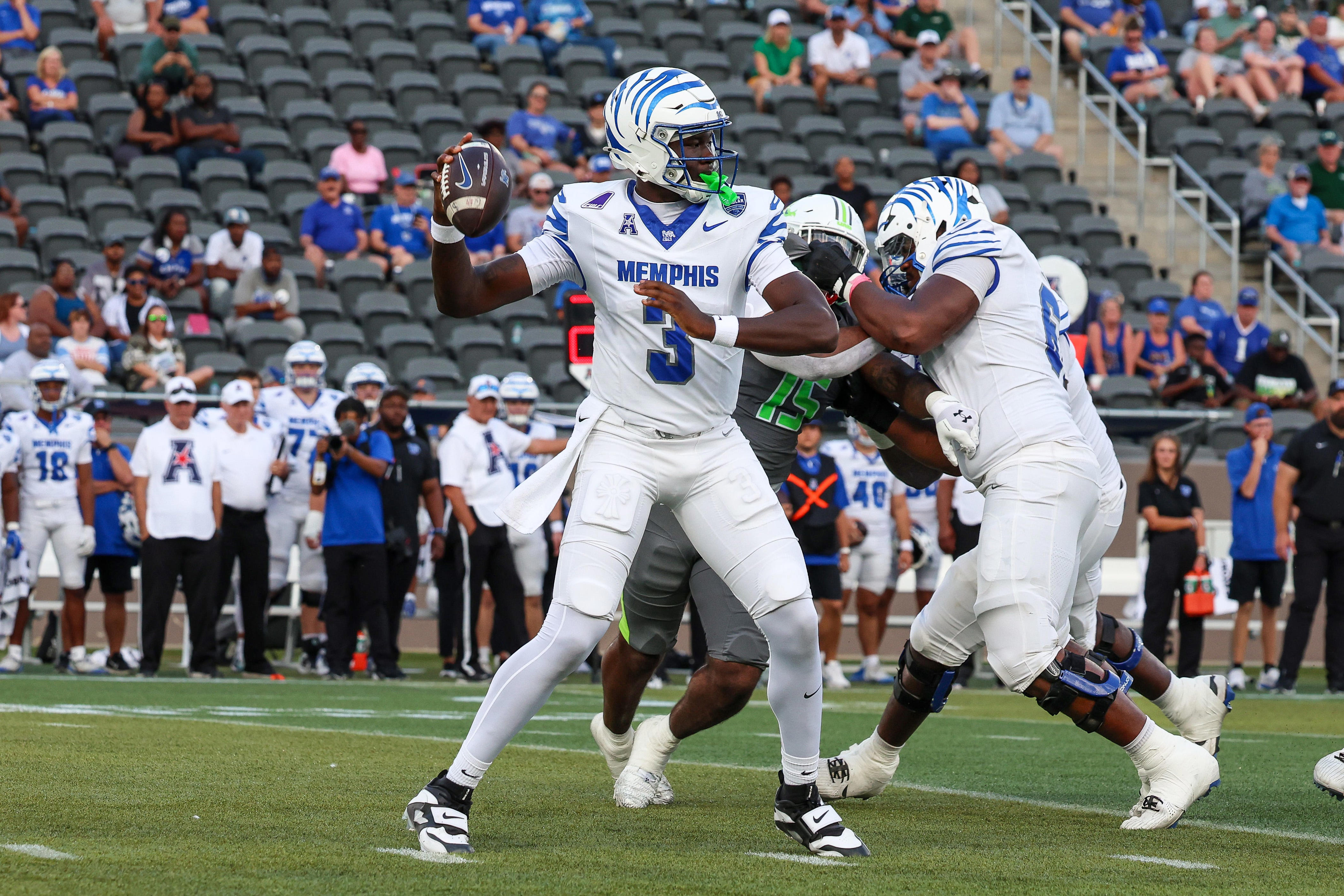 Former Memphis QB AJ Hill following Ryan Silverfield to Arkansas