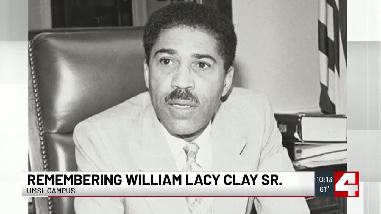 Hundreds gathered for memorial service in honor of William Lacy Clay Sr.