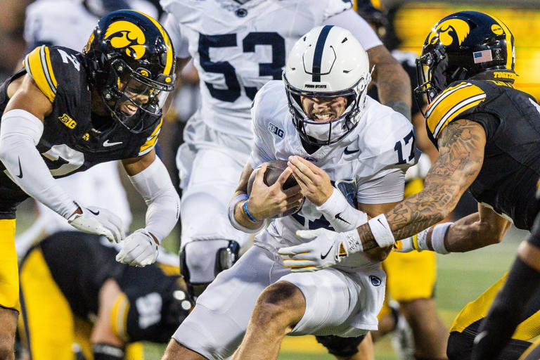 Iowa, QB Mark Gronowski hand Penn State 4th straight loss: recap