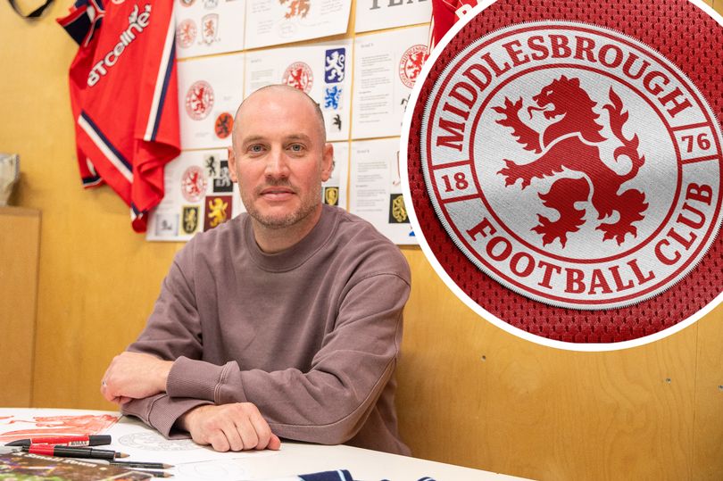 The making of Middlesbrough's new club crest as told by the man tasked ...