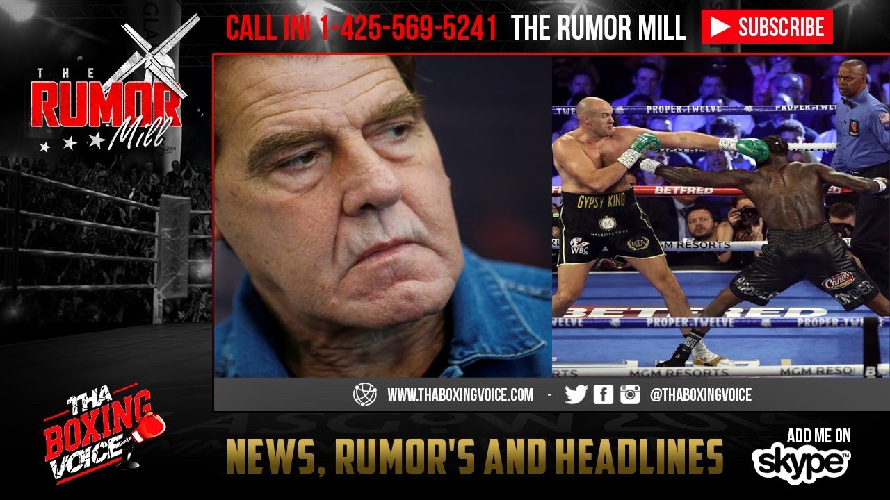 ☎️ Rumor mill: Deontay Wilder’s new trainer could be Joe Goossen 😱