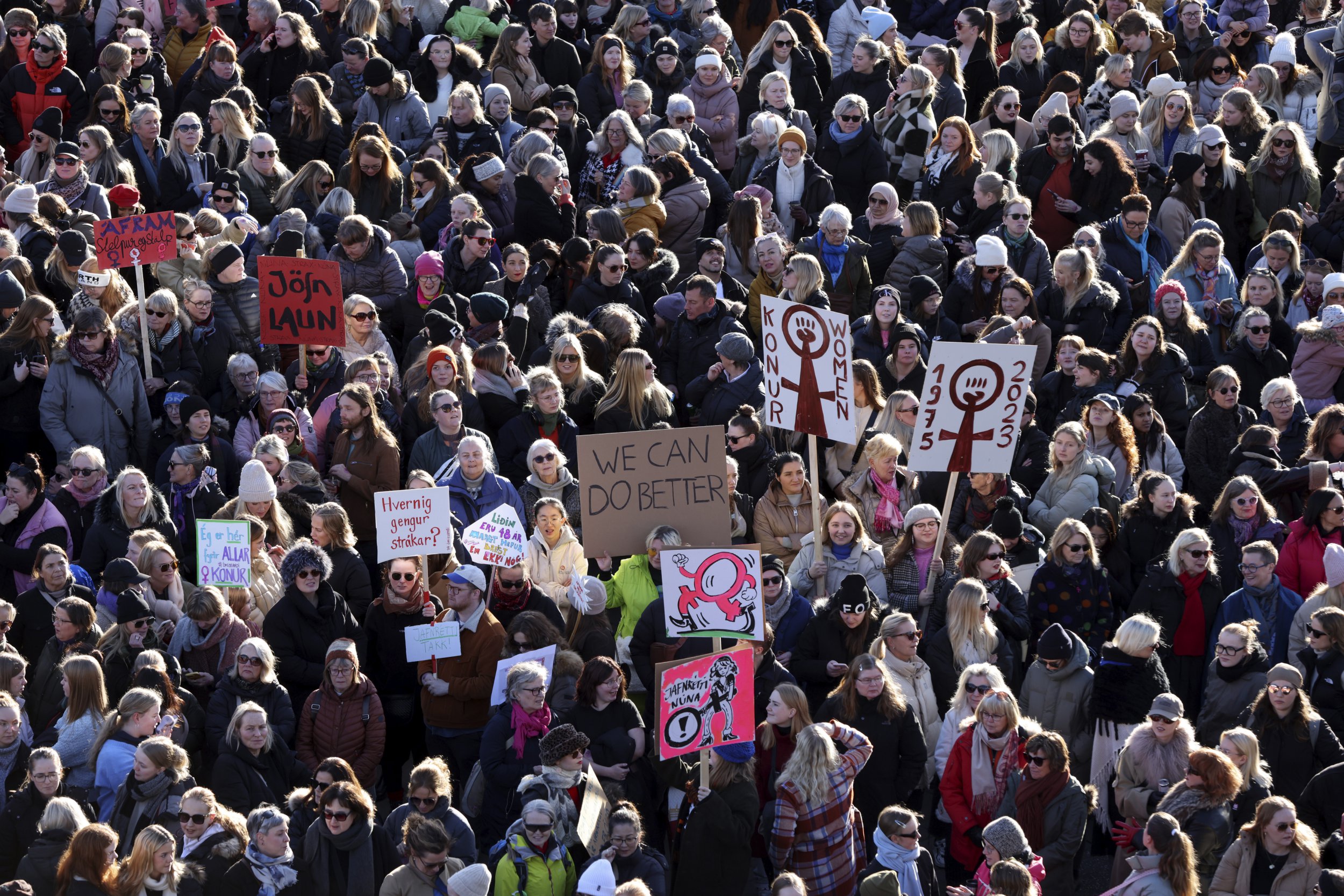 Iceland's Women Took a Stand: A Day Off in Protest