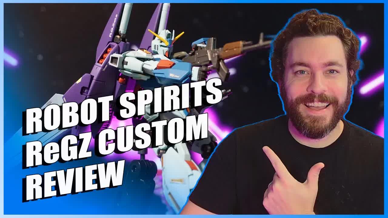 Metal Robot Spirits Re-GZ Custom [Gundam review + transformation]