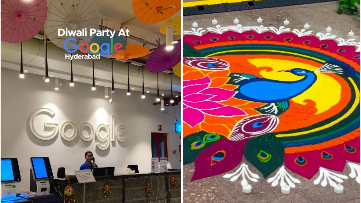 Video of Diwali celebrations at Google's Hyderabad office goes viral