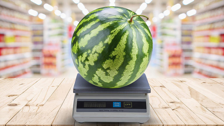 Don't Leave The Grocery Store Before Weighing Your Watermelon. Here's Why