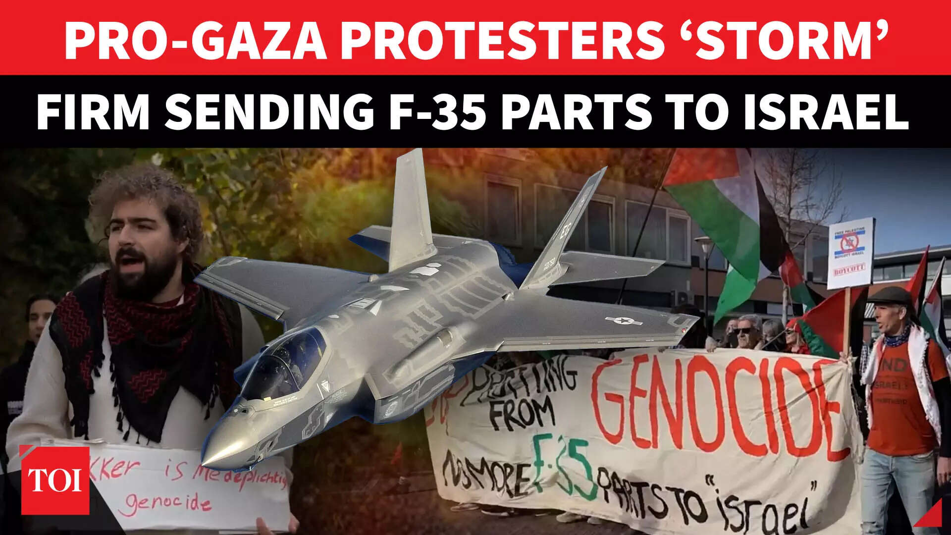 NATO Nation On The Boil: Dutch Protesters Confront F-35 Jet Makers ...