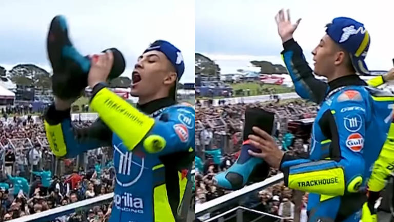 Bizarre Scenes! Raul Fernandez Clinches Maiden MotoGP Victory With ...