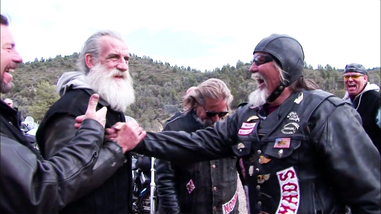 Hells Angels Roadside Drama