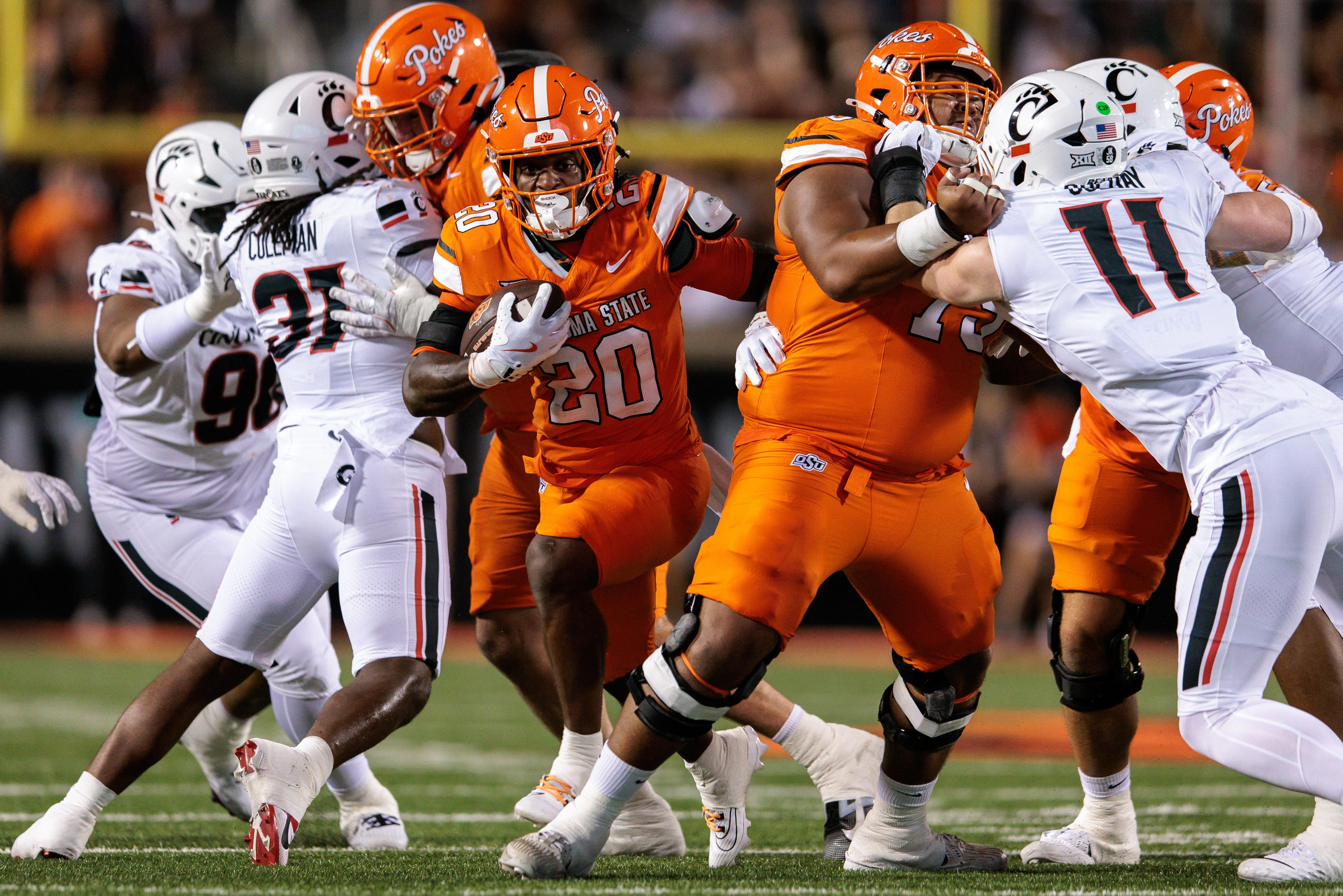 Oklahoma State football RB Rodney Fields Jr. brought light to darkness ...