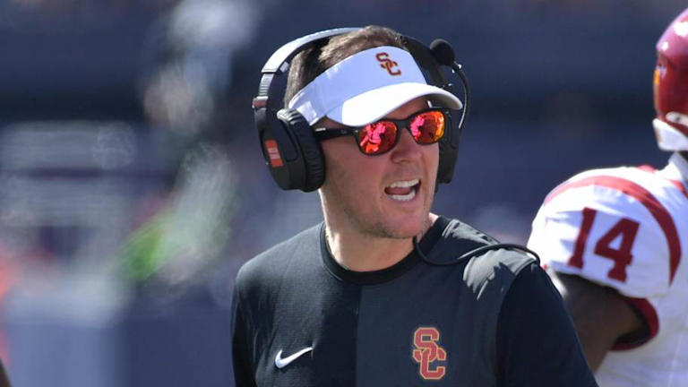 USC Trojans' Lincoln Riley 'Sick' After Failed Opportunities in Loss to ...