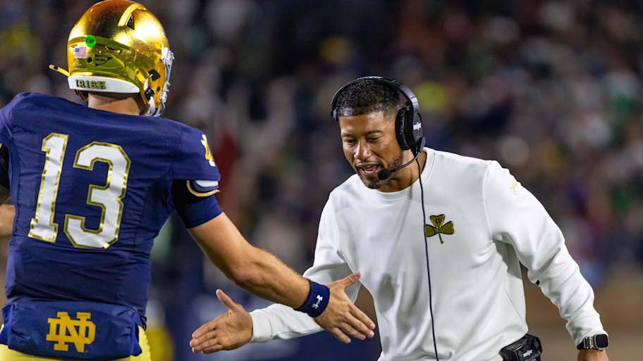 Notre Dame’s Marcus Freeman Outcoaches USC’s Riley in Rivalry Win