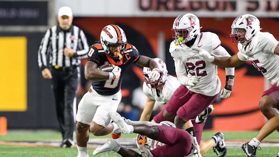 Oregon State Gets First Win of 2025 as Hankerson Scores 4 Times