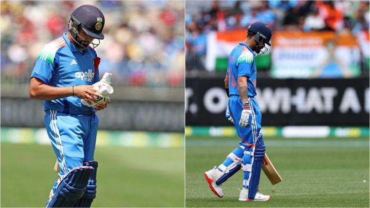 8 runs and 8-ball duck: Rohit Sharma and Virat Kohli's international ...