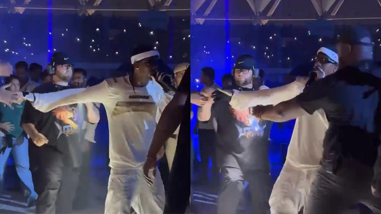 Travis Scott Delhi Concert: Fans PULL Rapper As He Steps Down From ...