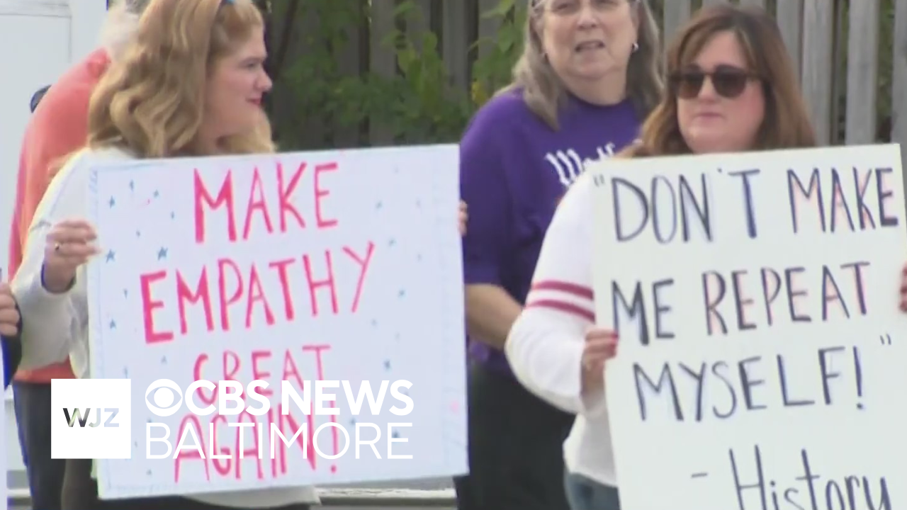 "No Kings" rallies emerge across Maryland on Saturday