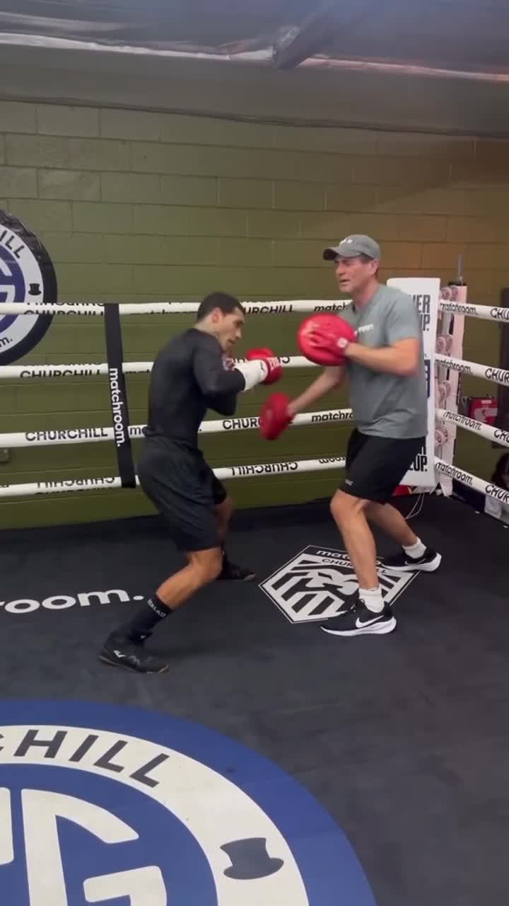 Conor Benn looking 👀 beast mode for Las Vegas debut