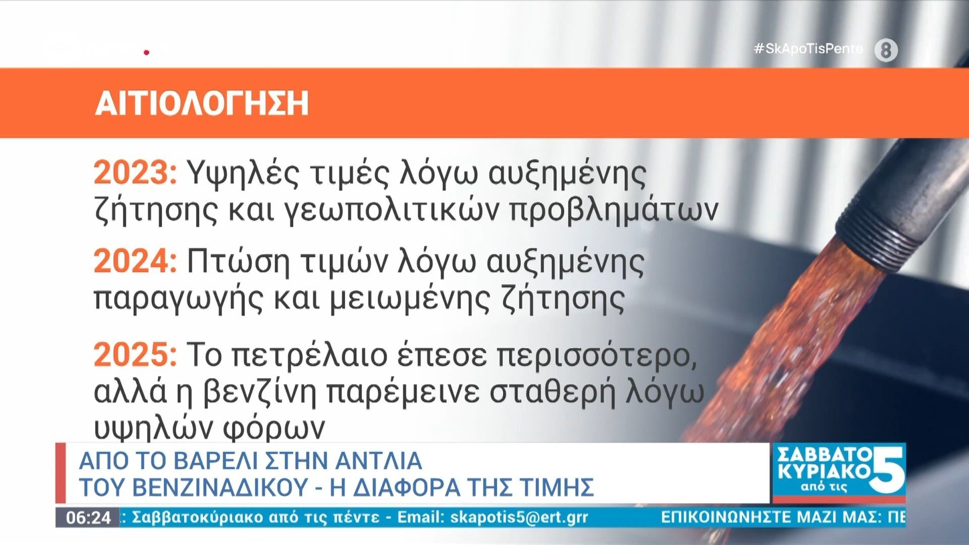 Από το βαρέλι στην αντλία του βενζινάδικου - Η διαφορά της τιμής