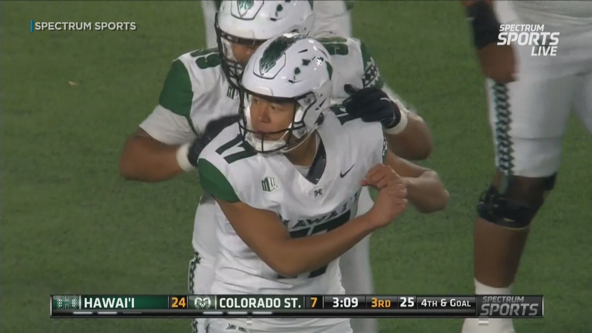 UH becomes bowl eligible with 31-19 victory over Colorado State