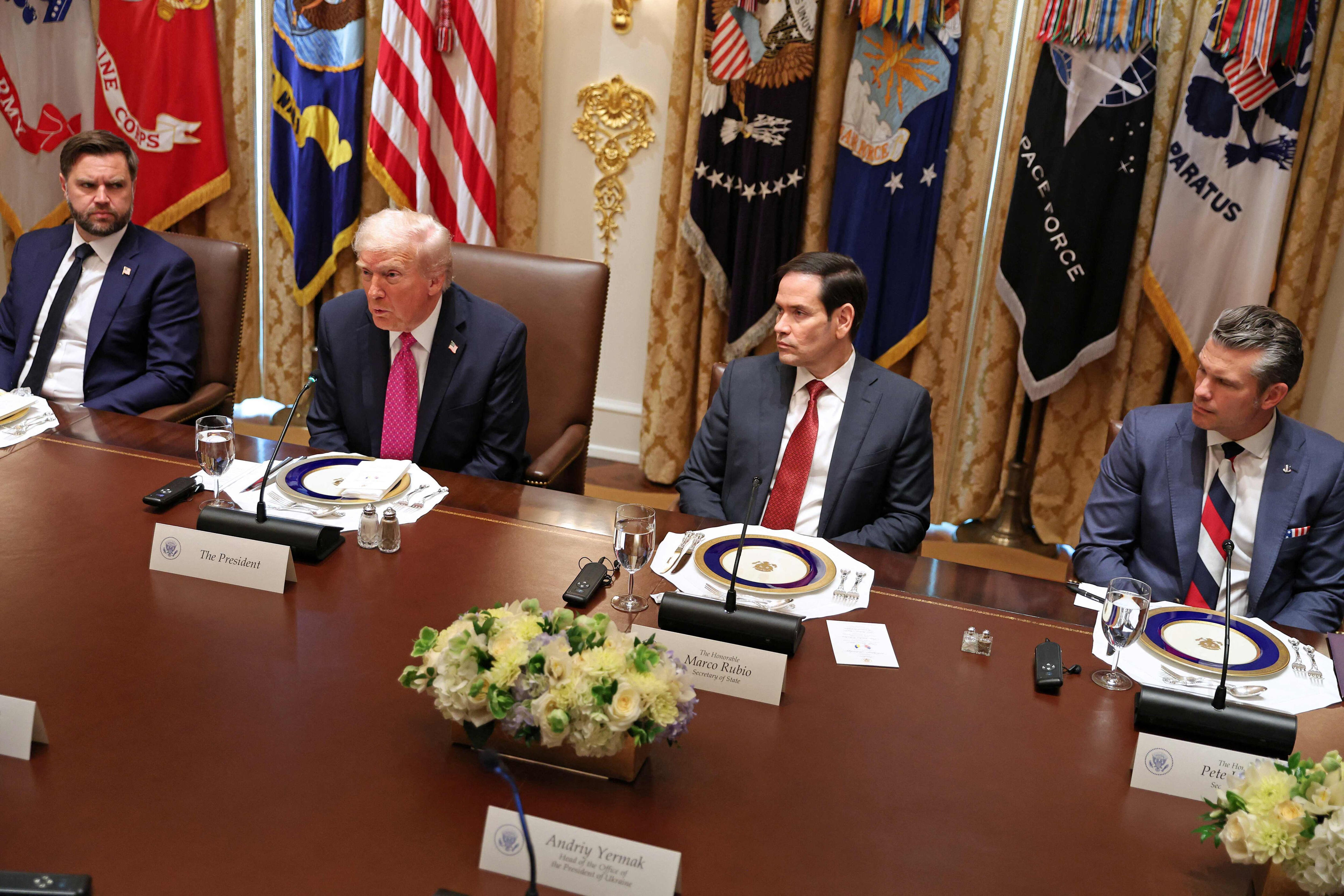 Hegseth's Russian-Flag Tie Sparks Controversy at Zelenskyy Summit