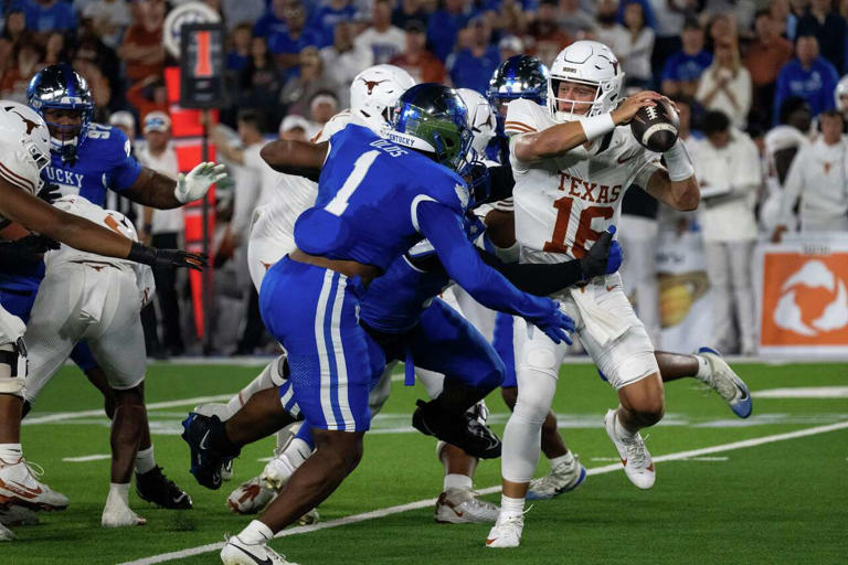 Texas wins at Kentucky, but Steve Sarkisian and Arch Manning can't keep ...