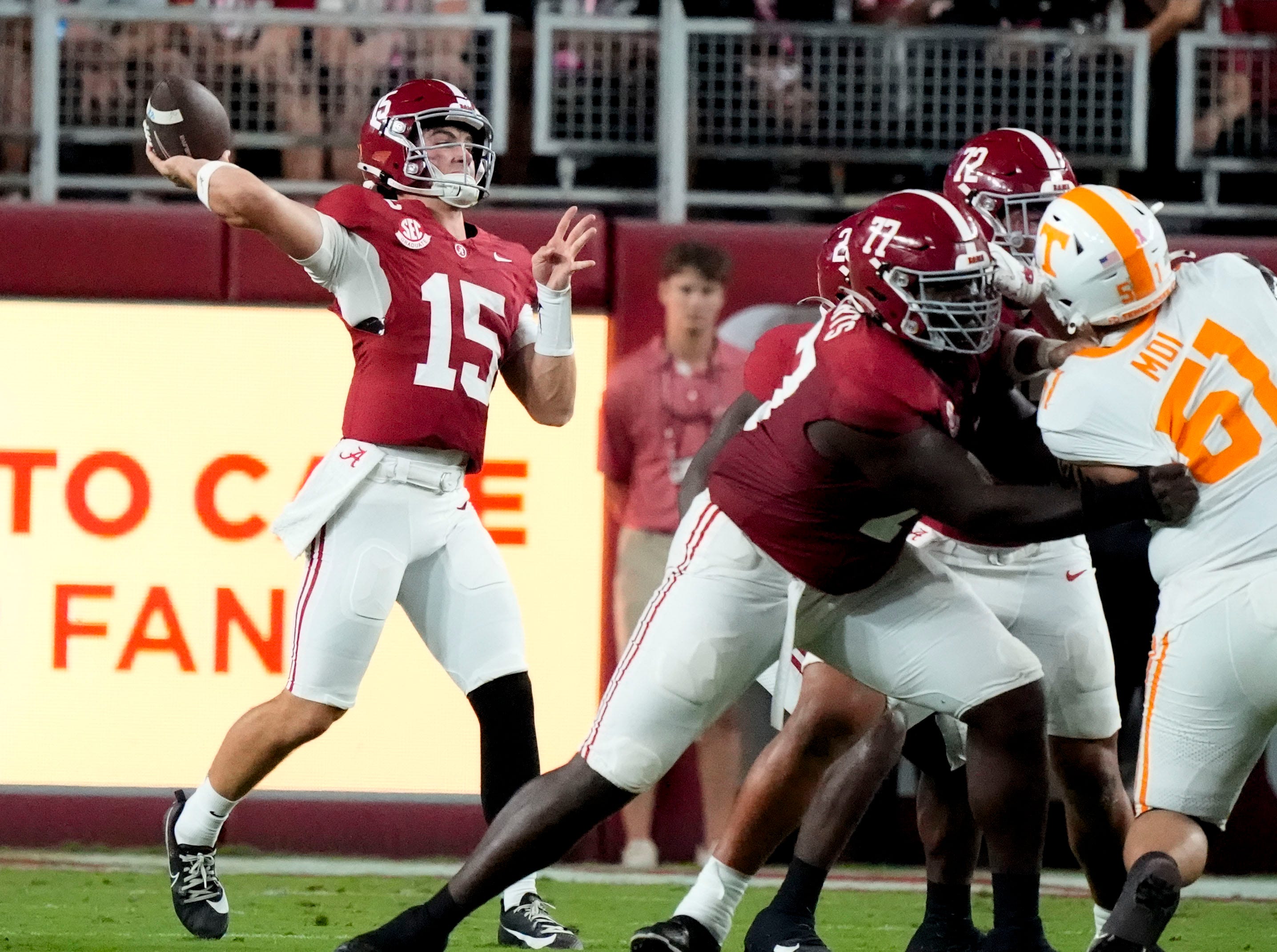 Alabama football QB Ty Simpson says three-year wait to play was 'miserable'