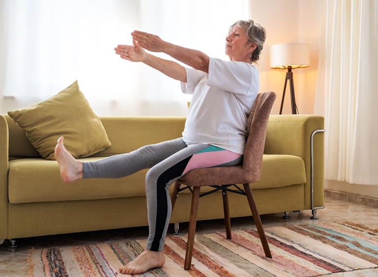 4 Chair Exercises To Strengthen Your Legs After 55