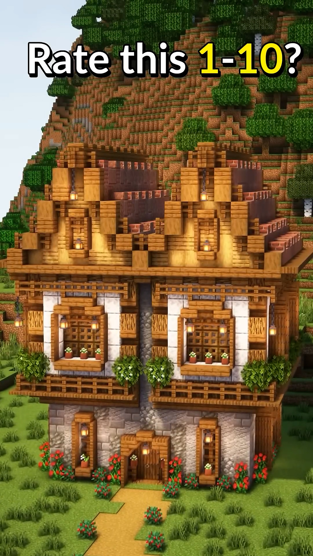 Large Survival House Build in Minecraft