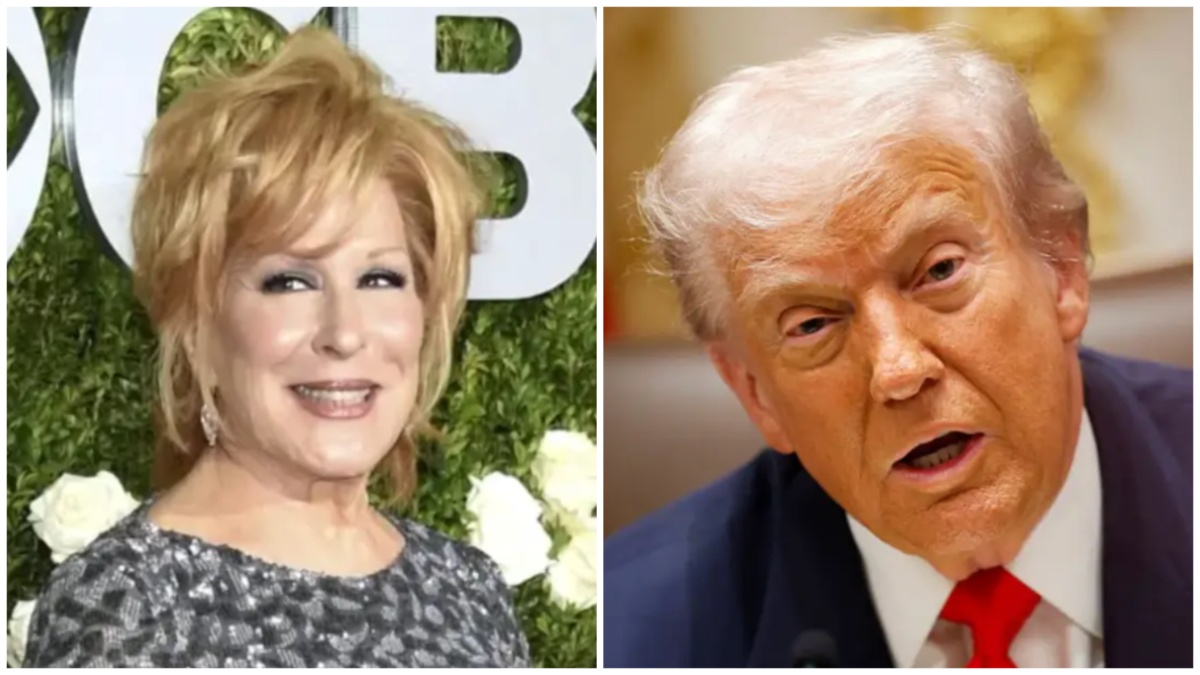 'My hero': Bette Midler escalates her feud with Trump after fans boo ...
