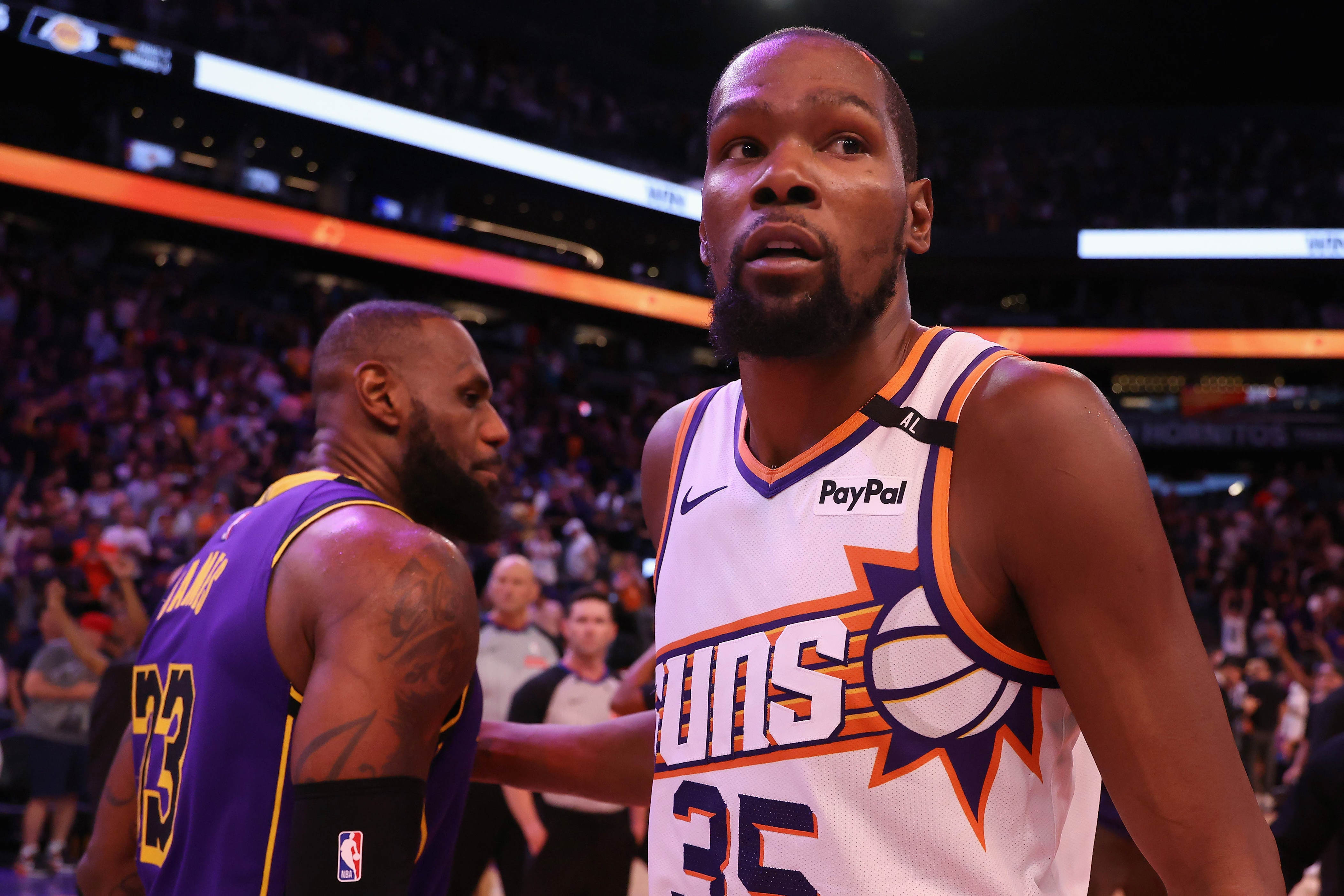 Kevin Durant-LeBron James career news turns heads