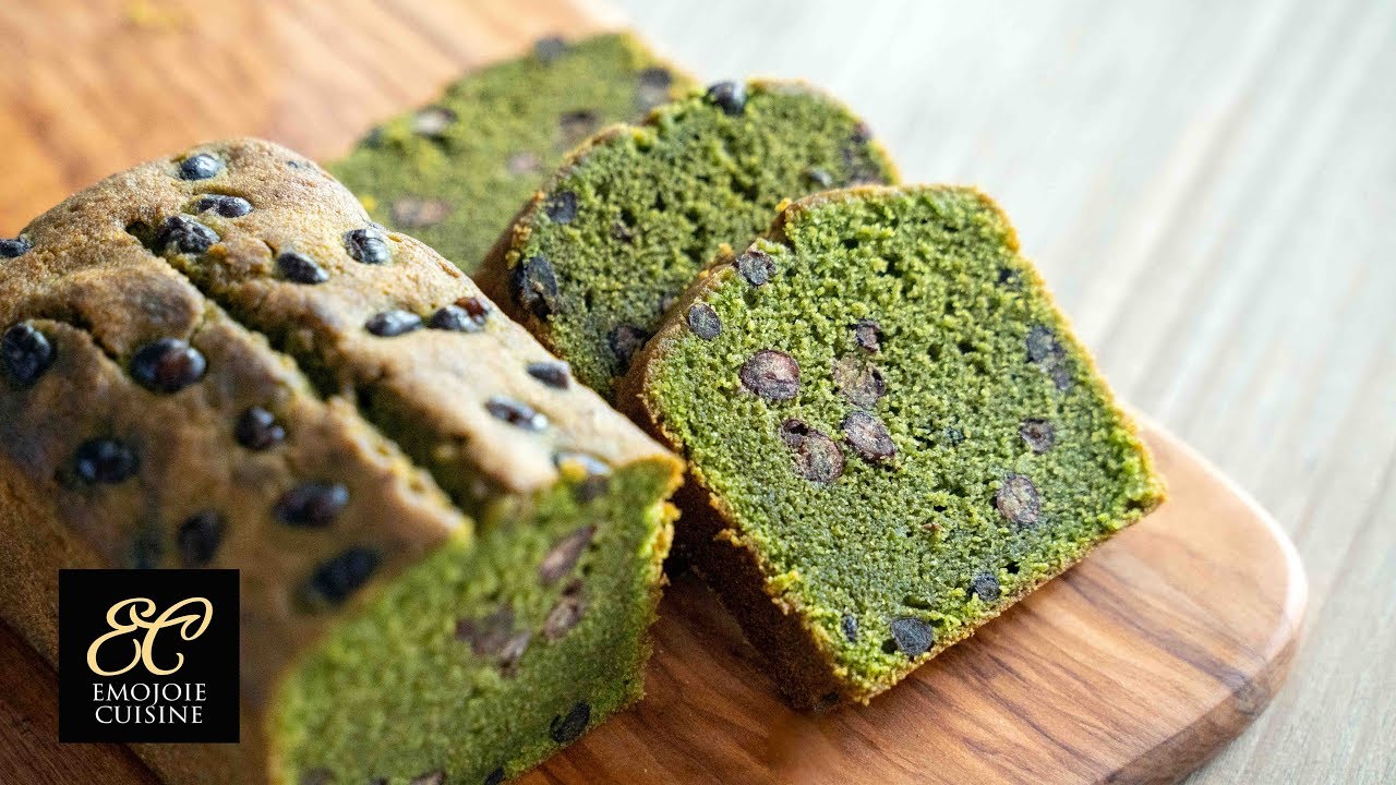 Matcha pound cake: A slice of heaven!