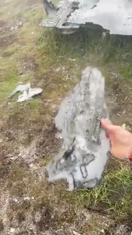 The haunting remains of a B29 plane crash