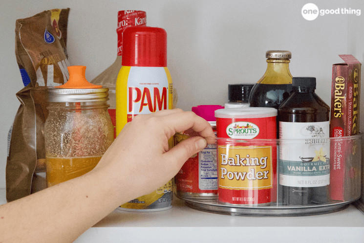 How to organize pantry shelves with smart zones & bins