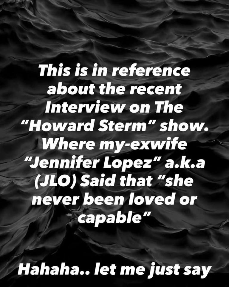 Jennifer Lopez’s first husband Ojani Noa accuses her of cheating in ...