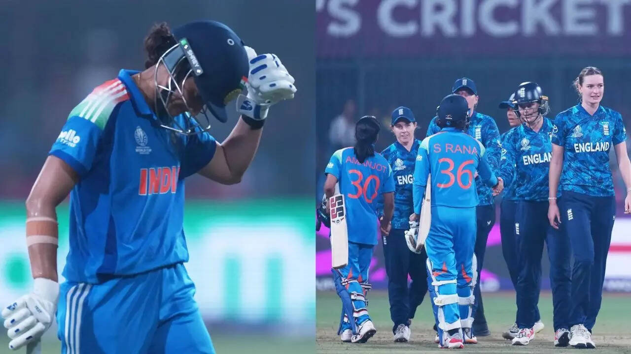 ICC Women's World Cup: India suffer heartbreaking defeat against ...