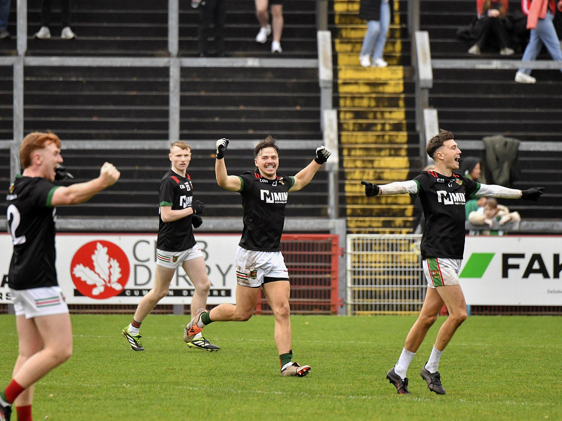Slaughtmanus victorious against Doire Trasna in a Junior Championship ...