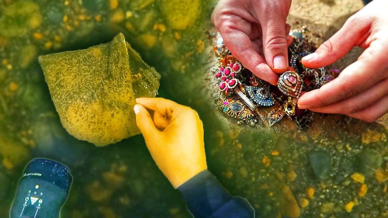 Most valuable scuba diving bag ever! (Stuffed full of stolen jewelry)