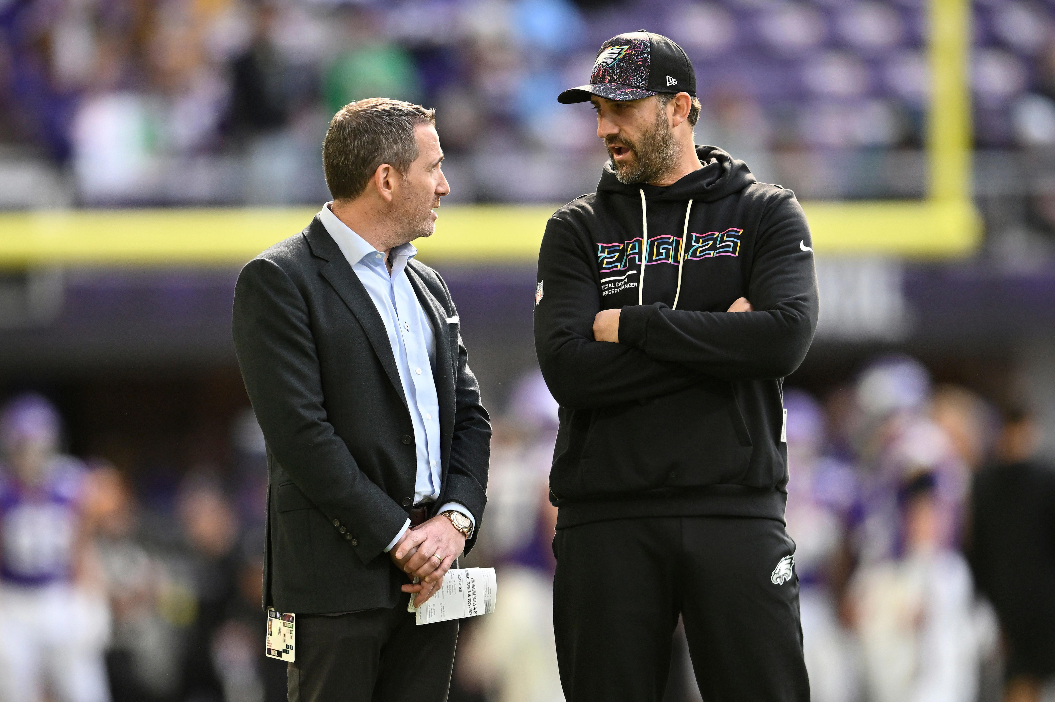 Eagles at NFL Combine 2026. Latest draft news, trade, free agent rumors