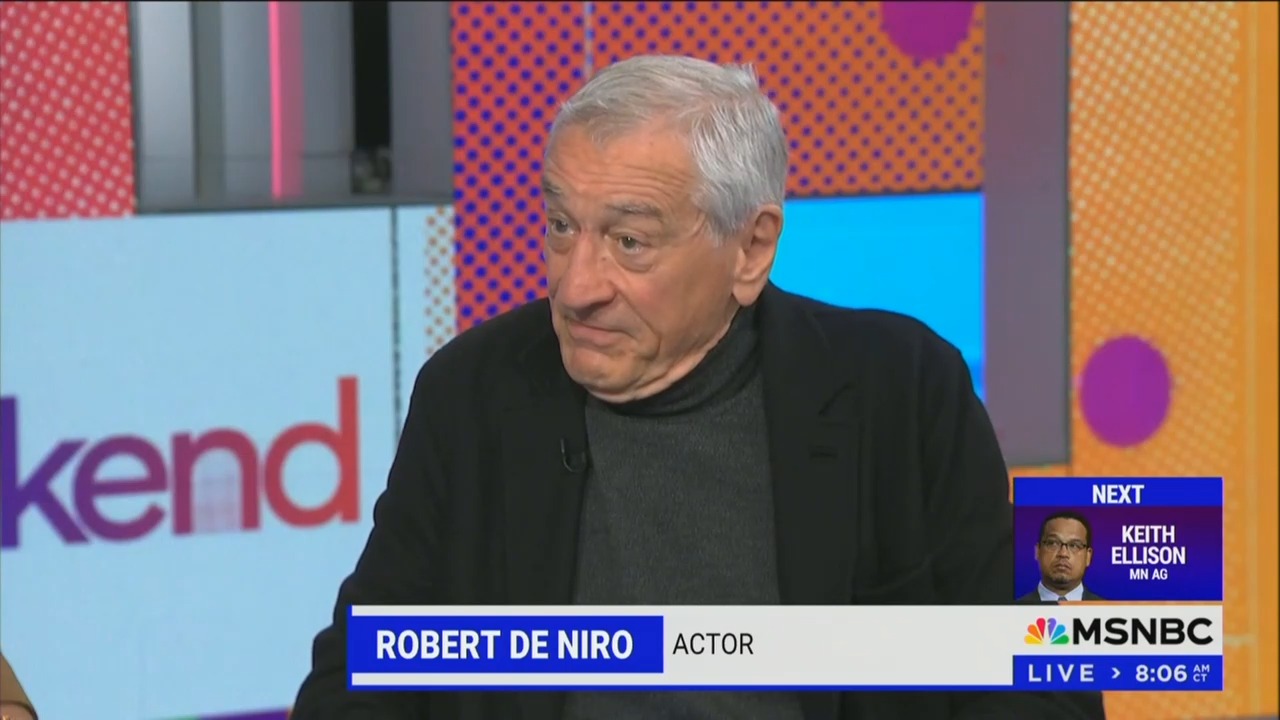 Robert De Niro Calls Stephen Miller a ‘Nazi’ In Wild MSNBC Rant: Trump ...