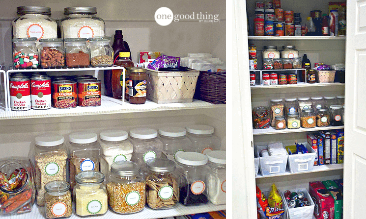 How to organize pantry shelves with smart zones & bins