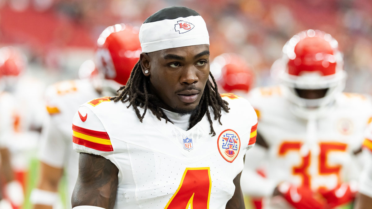 Chiefs’ Rashee Rice still not practicing due to concussion before ...