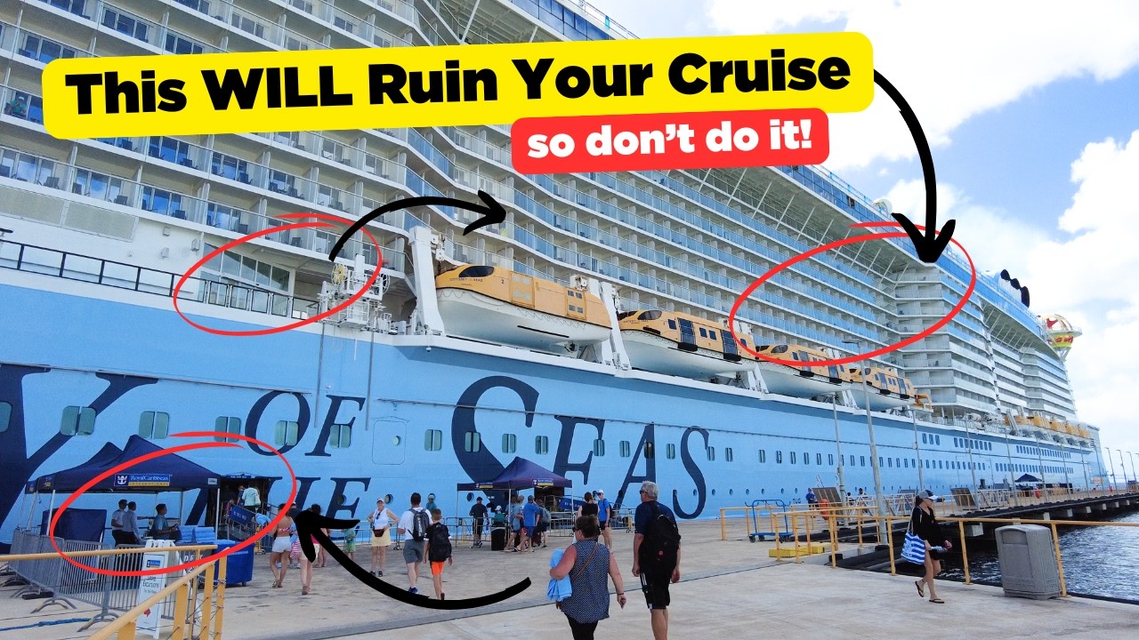 20 worst cruise mistakes that will ruin your cruise vacation