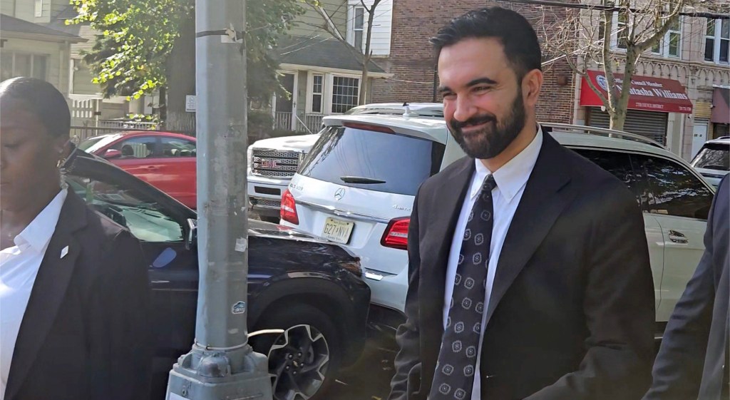 Smirking Zohran Mamdani breaks silence over ties to terror-linked ...