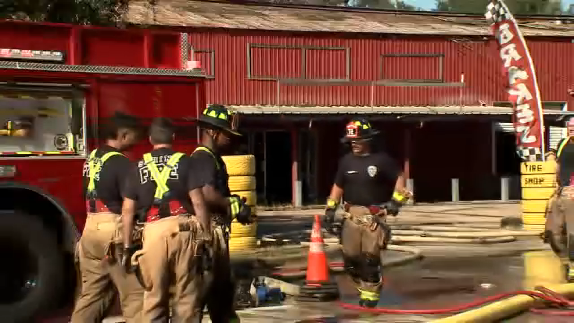 Tire shop fire shuts down Spring Cypress Rd between I-45 and Lexington ...