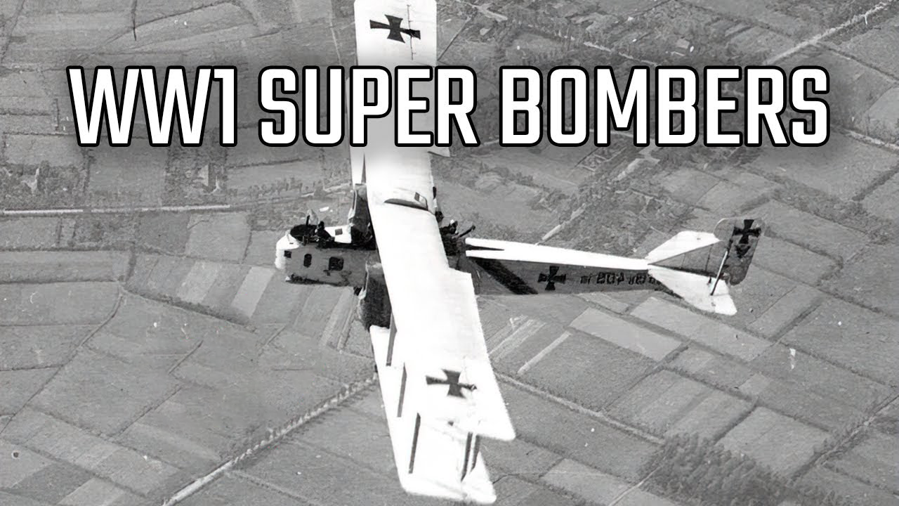 The WW1 Super Bomber, Gotha G.V