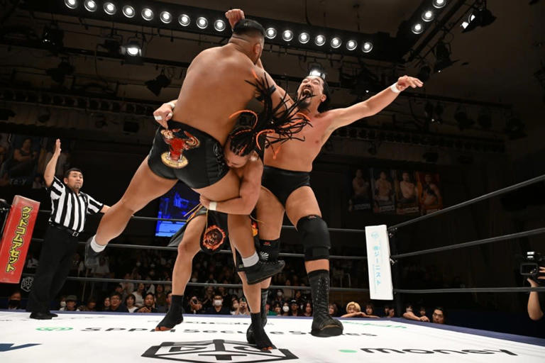 【DDT】飯野雄貴＆納谷幸男が樋口和貞＆石田有輝を退け、KO-Dタッグ王座V5！11・3両国でMAO＆KANON、橋本千紘＆優宇と3WAY戦で激突