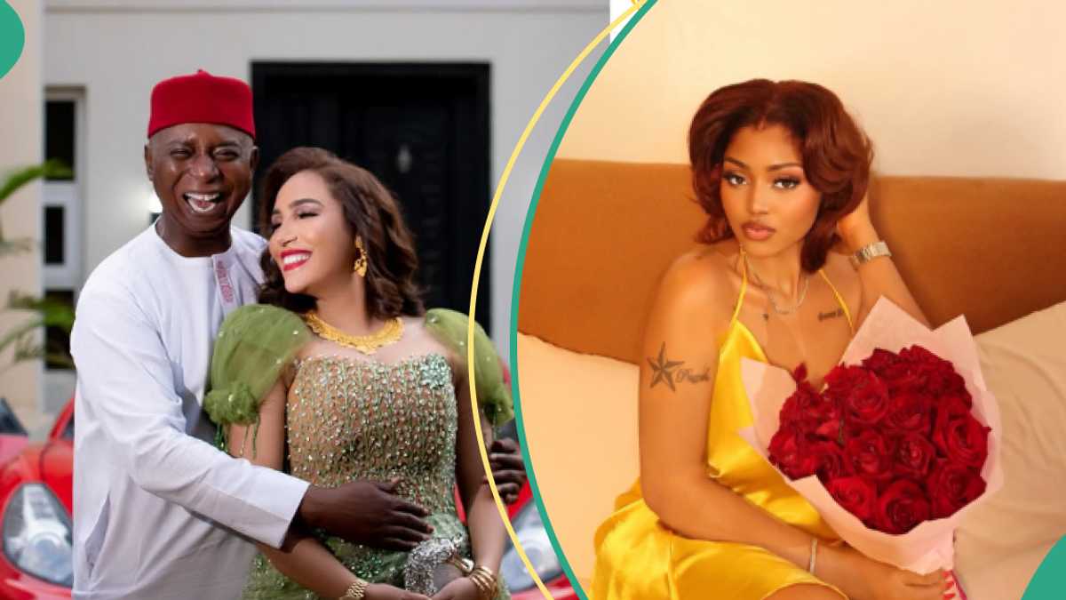 Ned Nwoko seen with Moroccan wife Laila Charani amid Regina Daniels ...