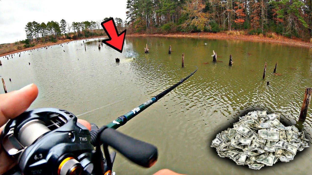 Competing against pro fishermen