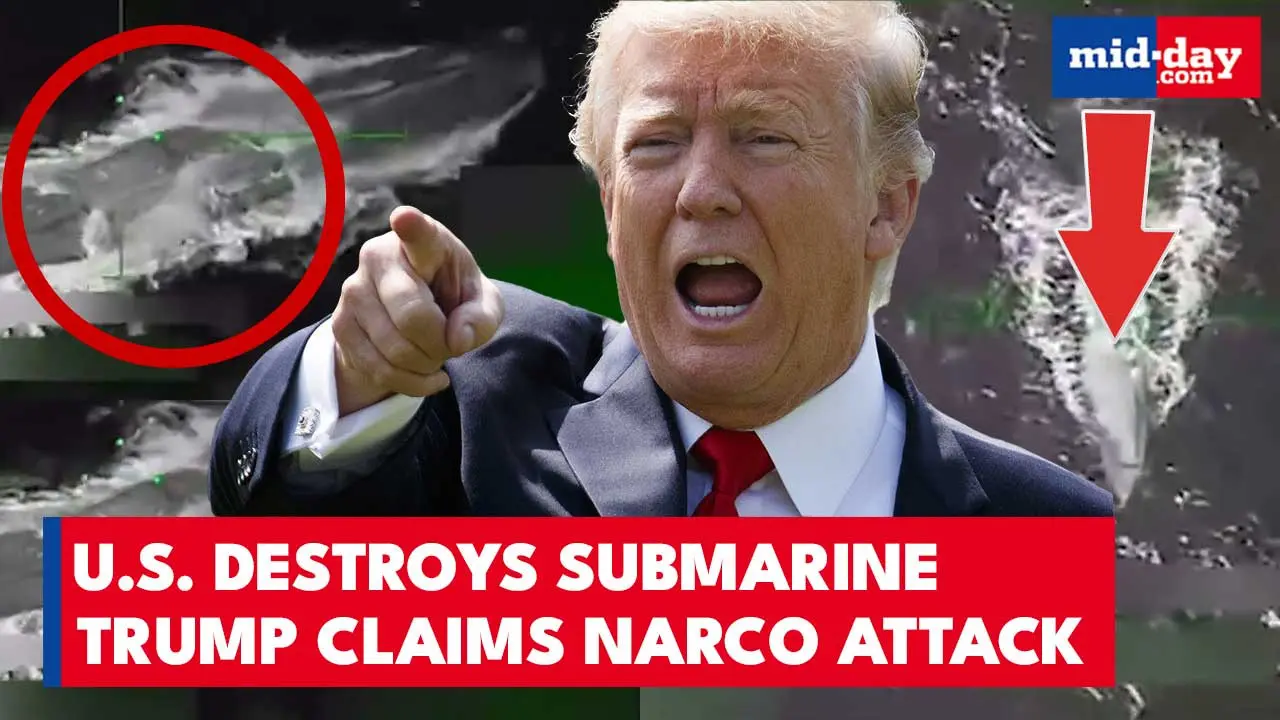 Trump Confirms U.S. Strike Sinks ‘Drug Submarine’ in Caribbean